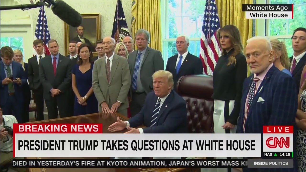 “Incredible People” And ‘Incredible Patriots’ — Trump Stands Behind ...