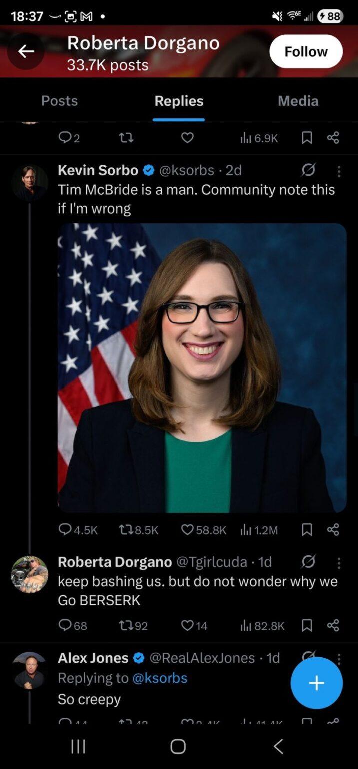 Trans Terror Exposed: Dorgan’s Reply to Kevin Sorbo’s Transgender Post ...